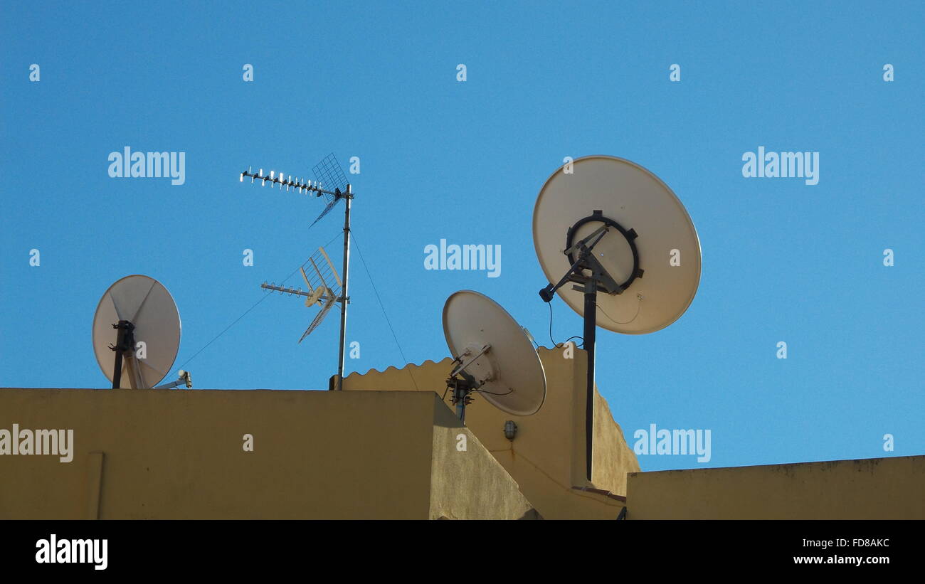 Tv Satellites High Resolution Stock Photography and Images - Alamy