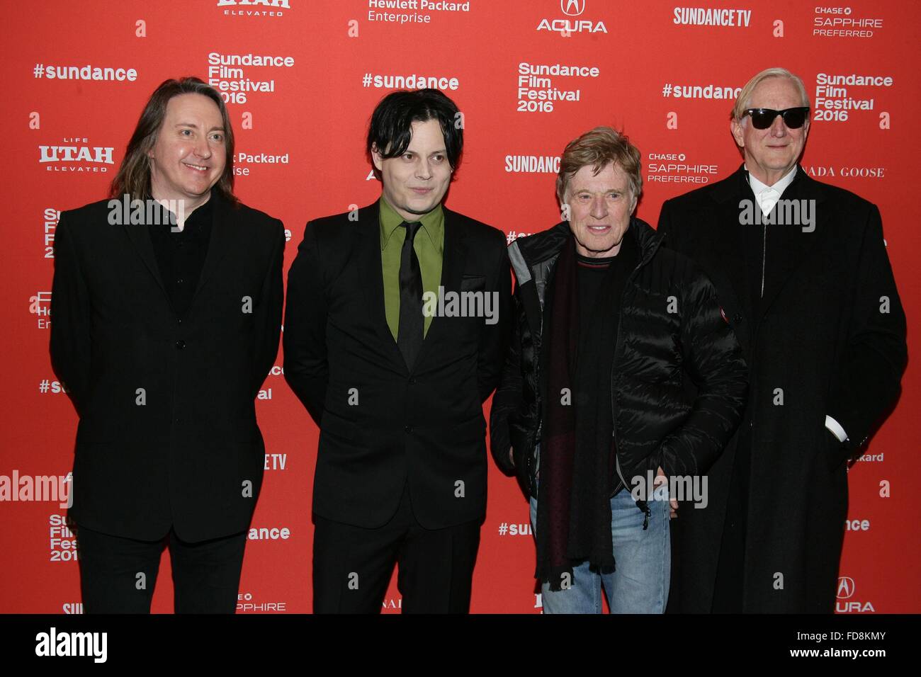 Park City, UT, USA. 28th Jan, 2016. Bernard MacMahon, Jack White ...