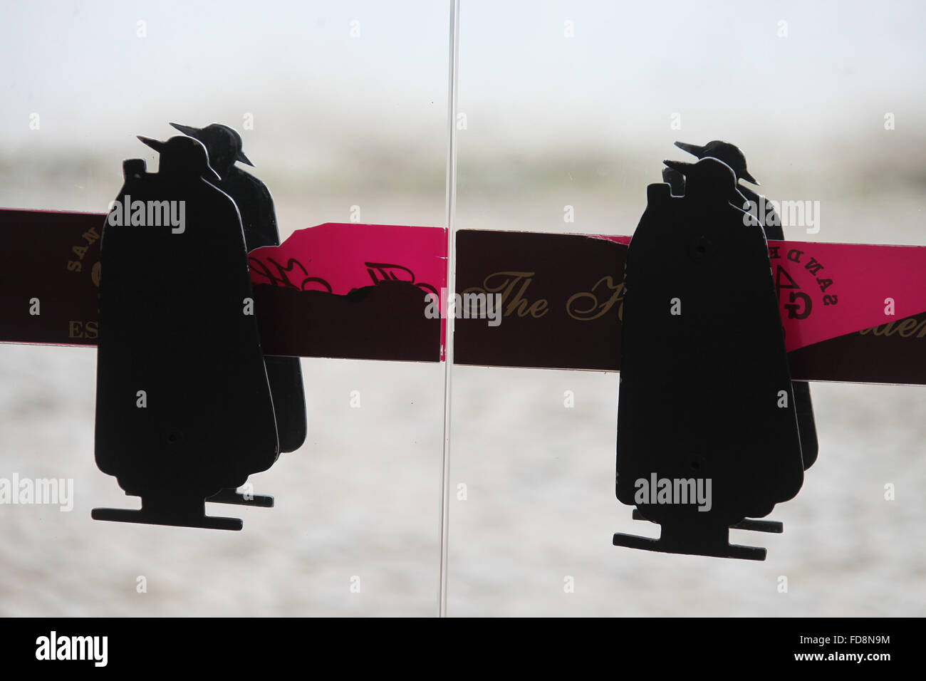 The Don door handles on a House of Sandeman building entrance at Vila ...