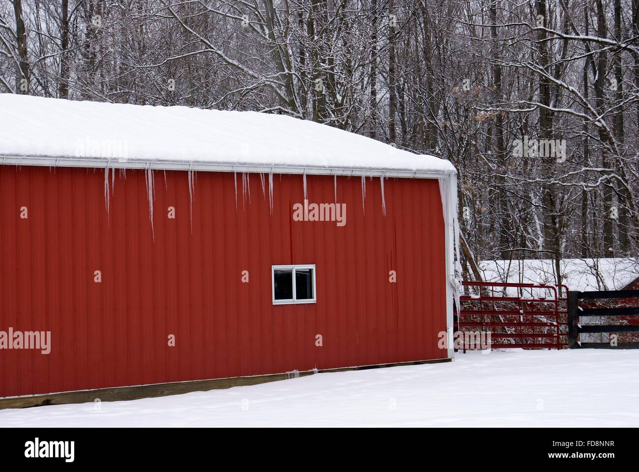 Indiana Red Barn High Resolution Stock Photography and Images - Alamy