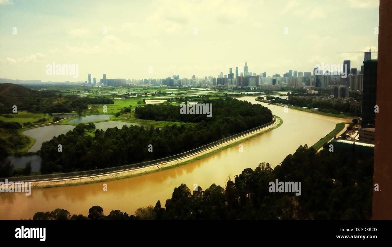 Cityscape river no people hi-res stock photography and images - Alamy