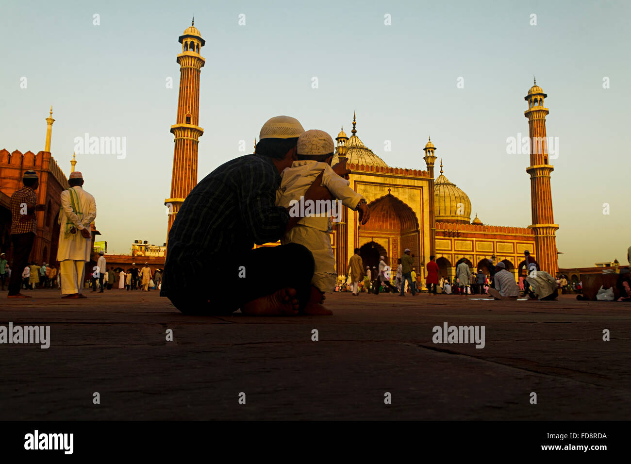 Group people praying namaz masjid hi-res stock photography and images ...