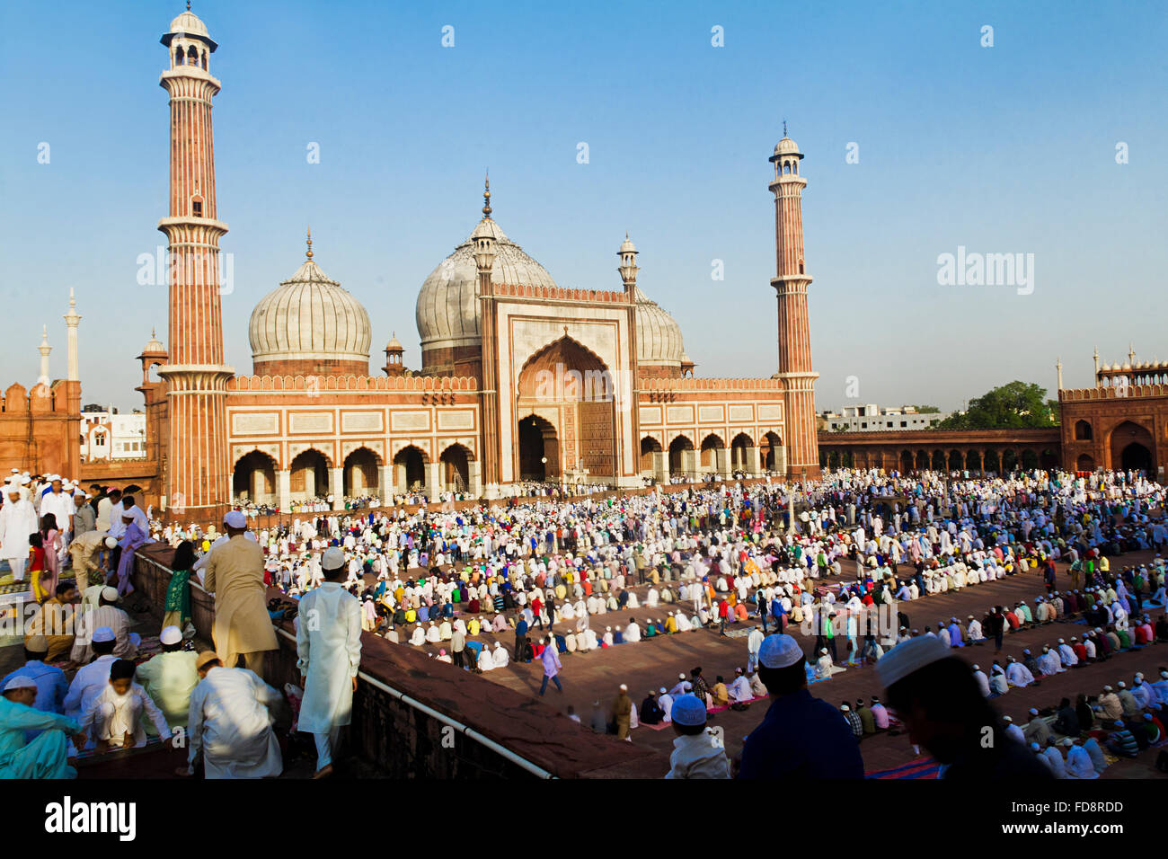 Group people praying namaz masjid hi-res stock photography and images ...