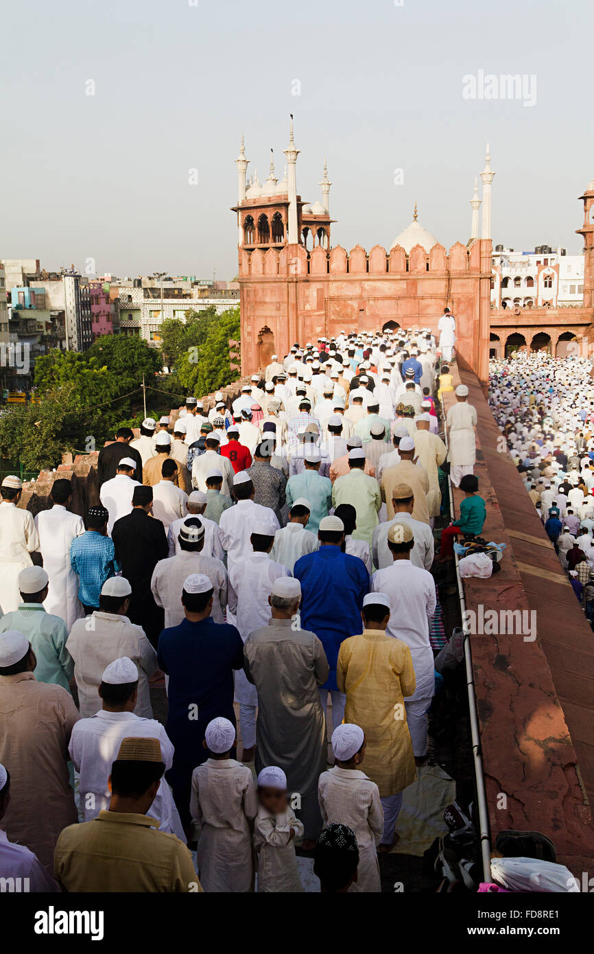 Muslim prayer namaz jama masjid hi-res stock photography and images - Alamy