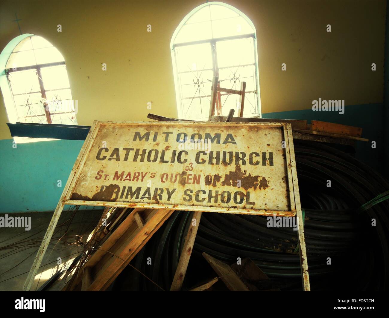 Church signboard hi-res stock photography and images - Alamy