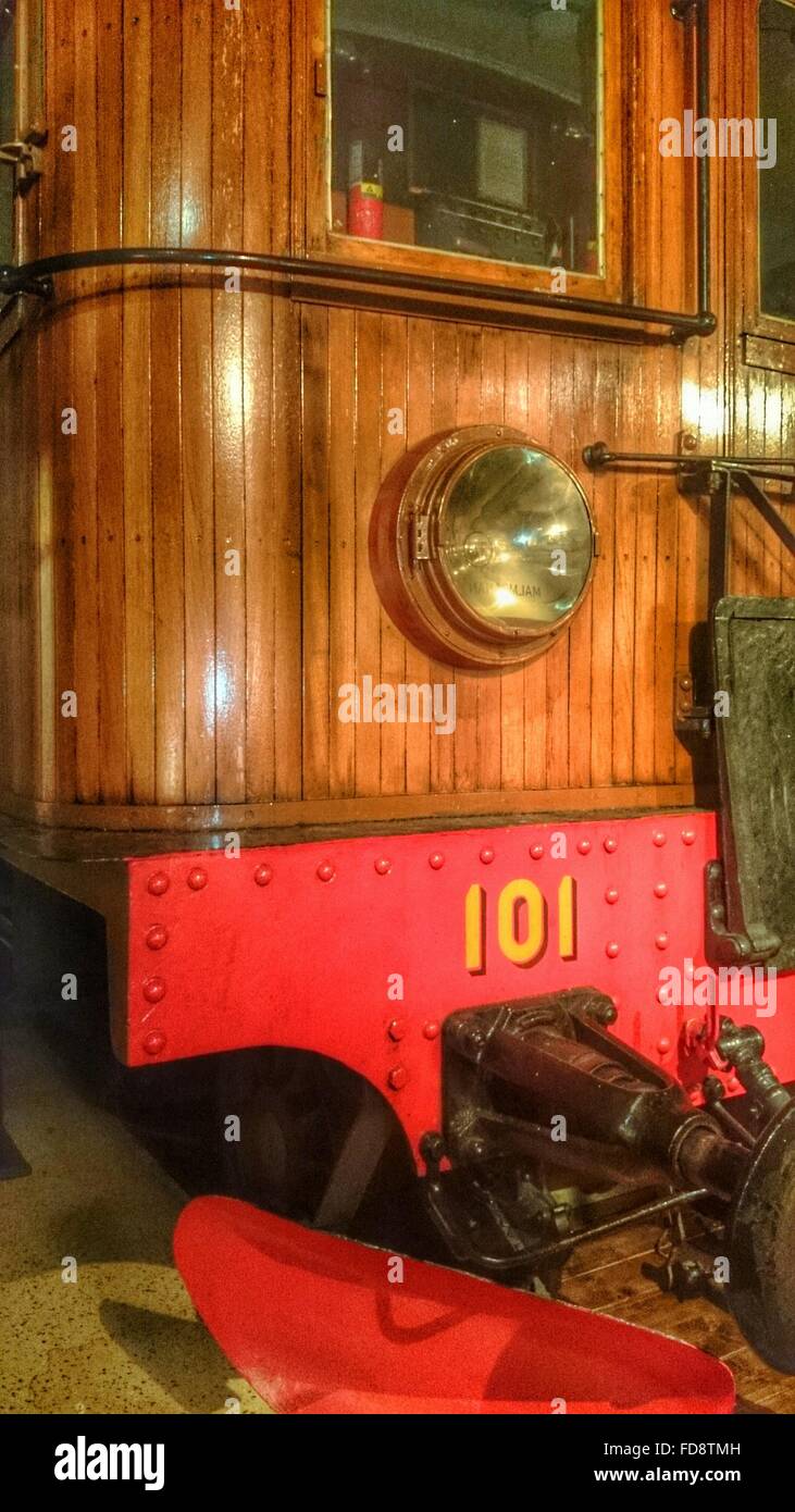 Old wooden train hi-res stock photography and images - Alamy