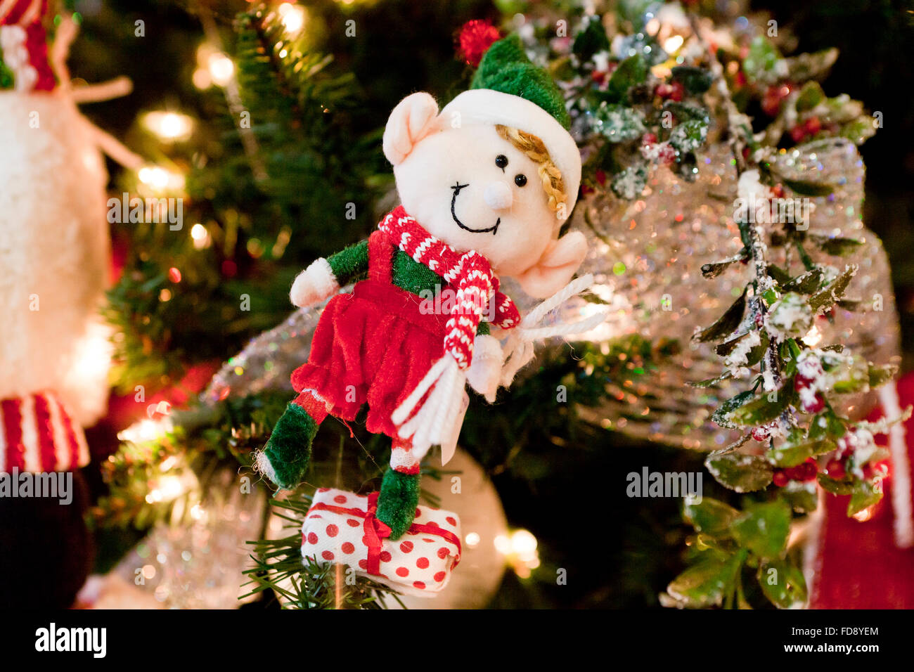 Elf Christmas Tree High Resolution Stock Photography and Images - Alamy