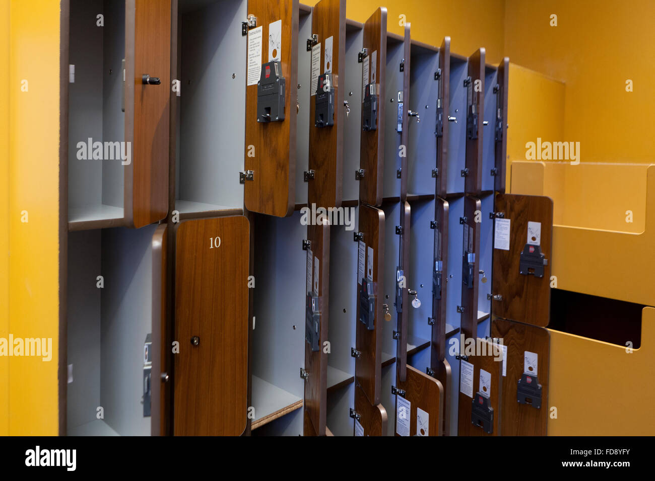 Small storage lockers hi-res stock photography and images - Alamy