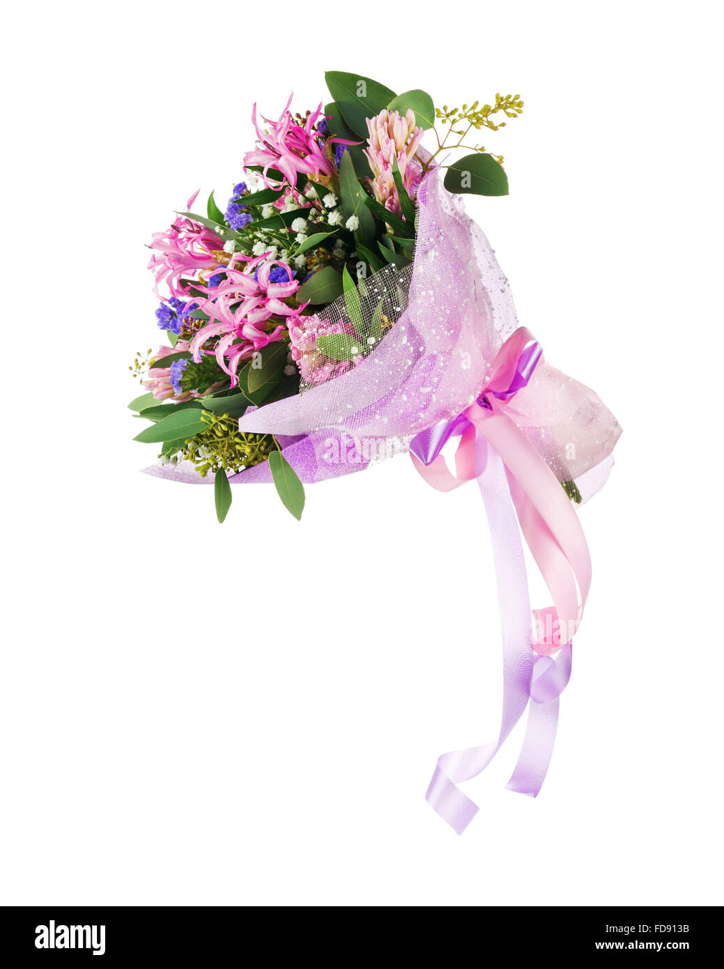 White nerine hi-res stock photography and images - Alamy