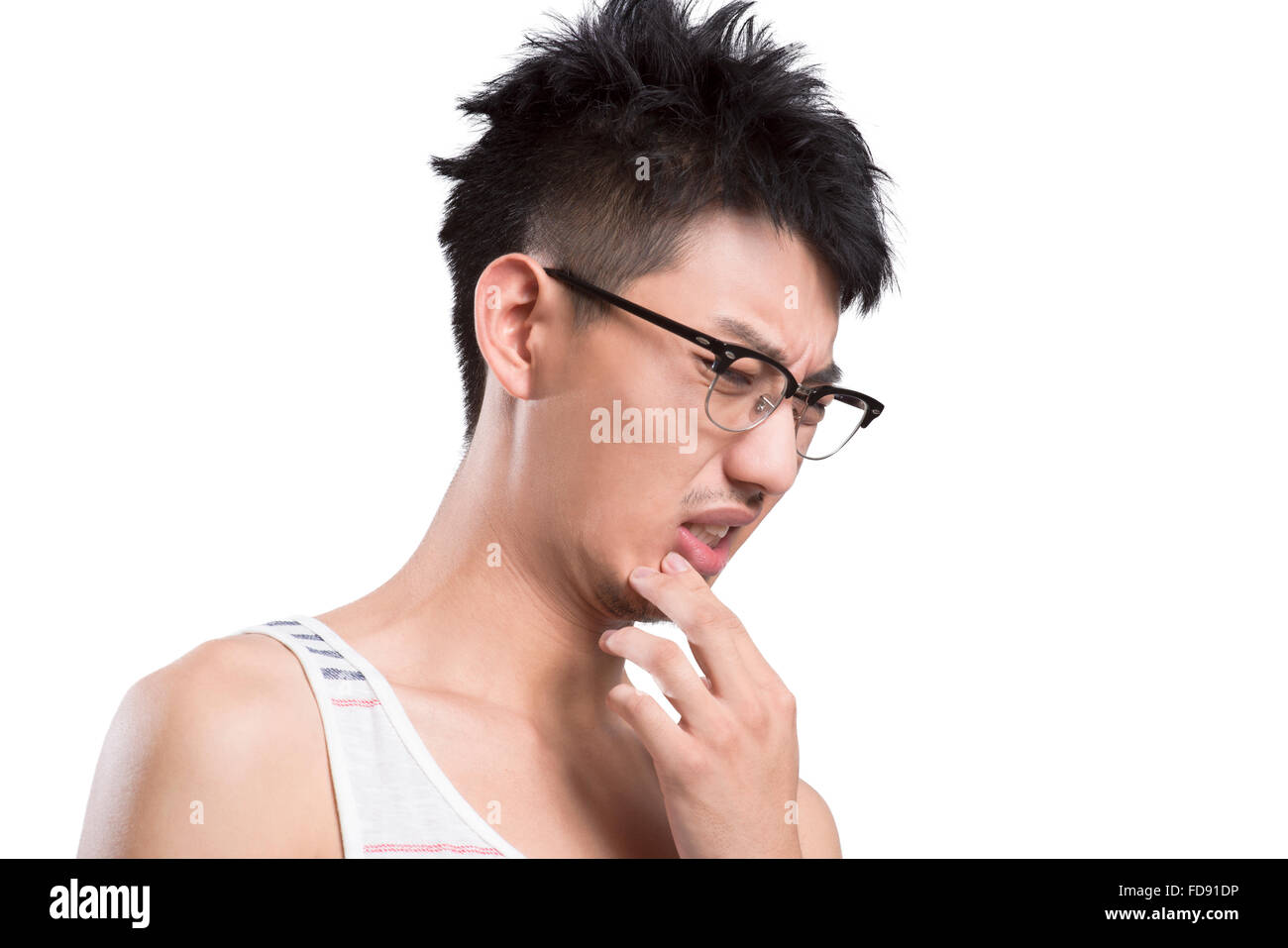 Black man disgusted face real hi-res stock photography and images - Alamy