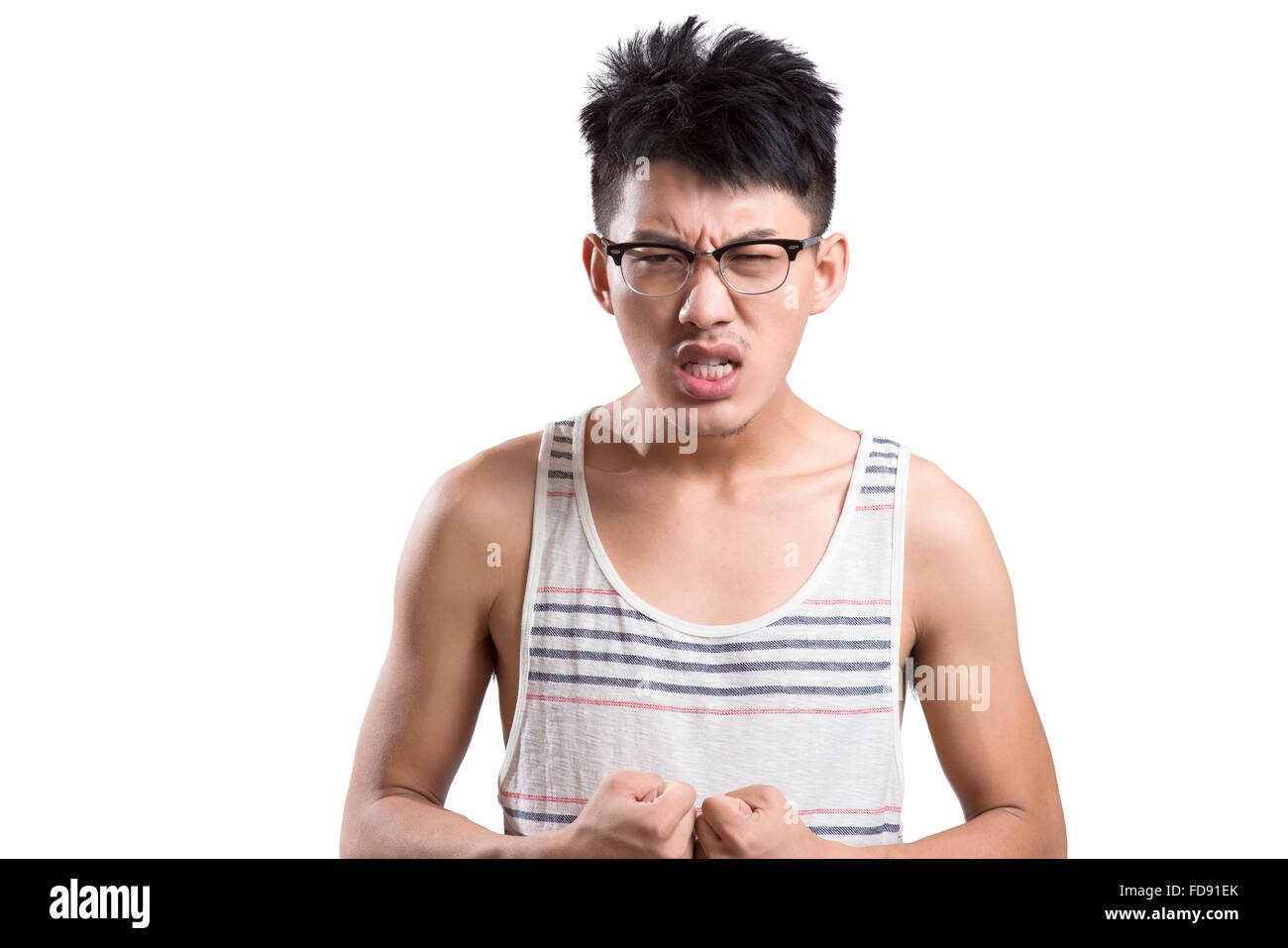 Irritated man hi-res stock photography and images - Alamy
