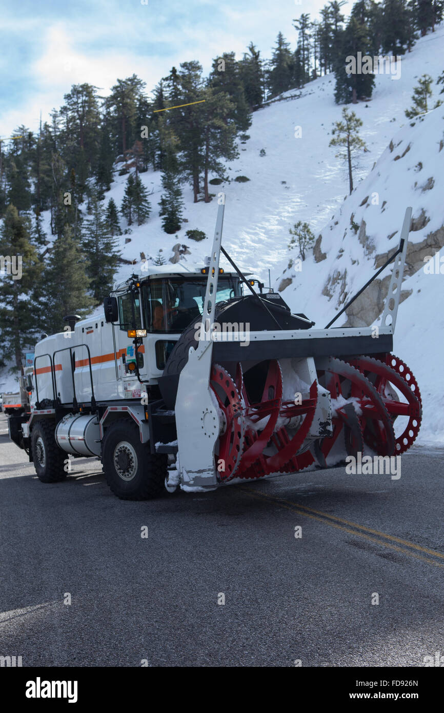 Rotary snow plow hi-res stock photography and images - Alamy
