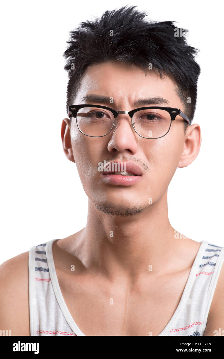 Crying portrait hi-res stock photography and images - Alamy