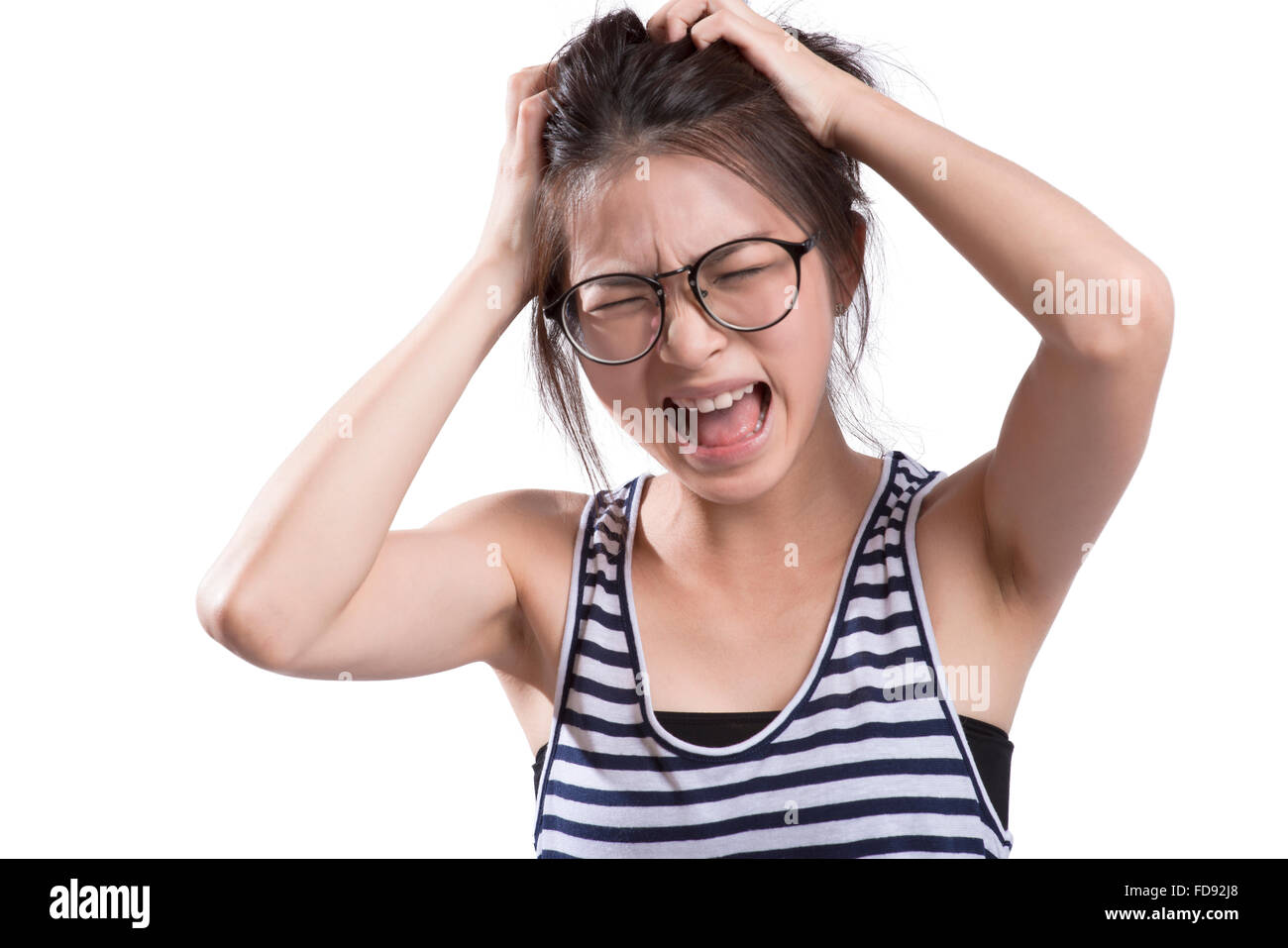 Freaking out hi-res stock photography and images - Alamy