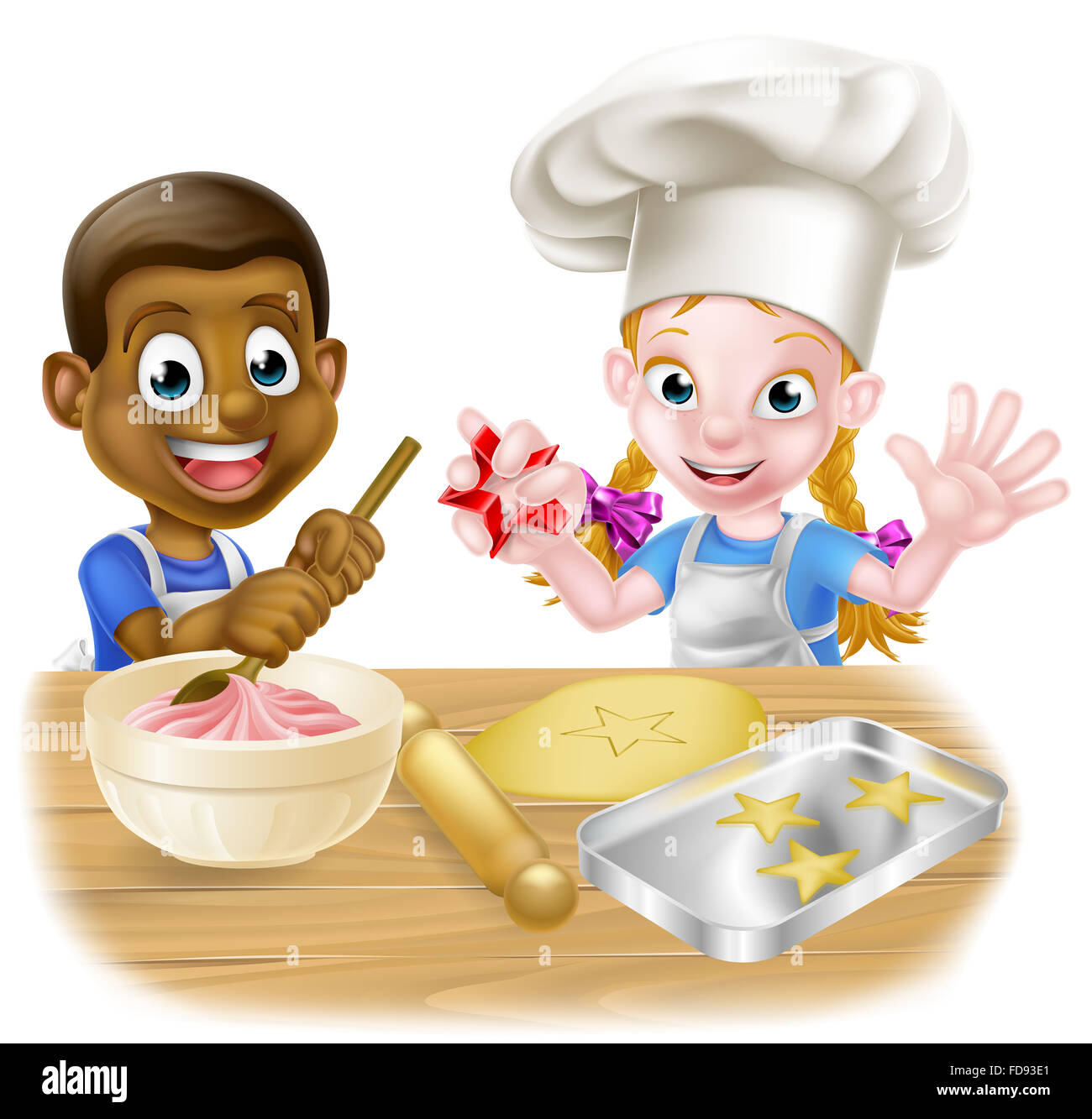 Black boy baking ethnic hi-res stock photography and images - Alamy