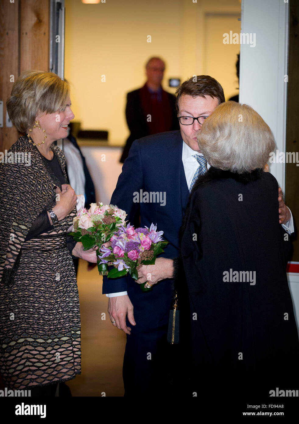 The Hague, The Netherlands. 28th Jan, 2016. Princess Beatrix, Prince ...