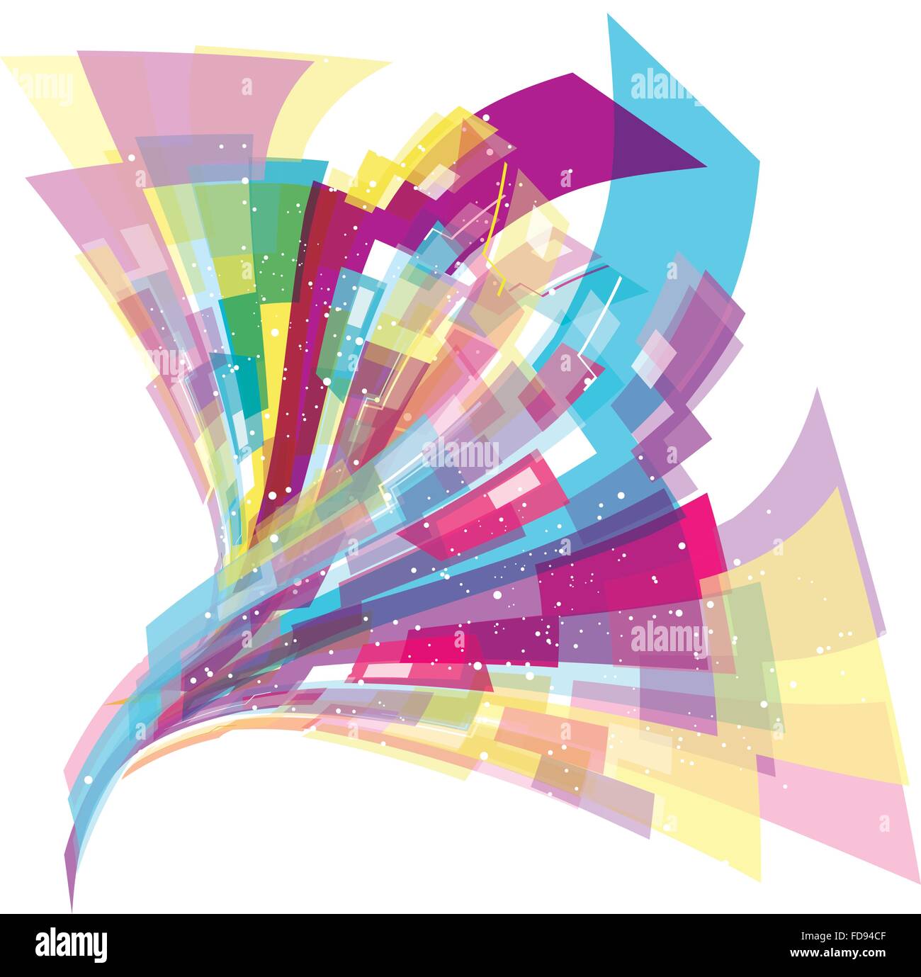 Multi colored business background for Corporate Identity Stock Vector ...
