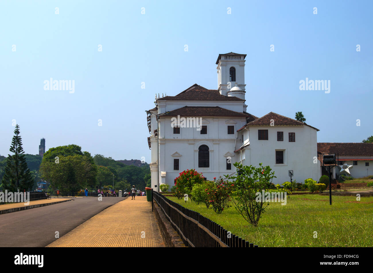 St. Francis Assizscy's Church in Old Goa,a historical construction ...