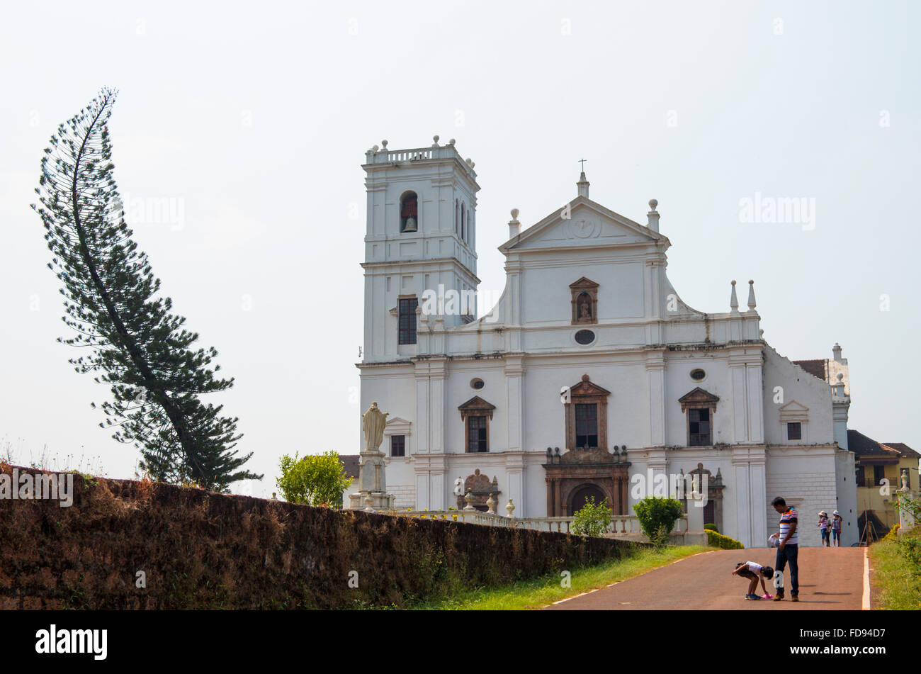 St. Francis Assizscy's Church in Old Goa,a historical construction ...