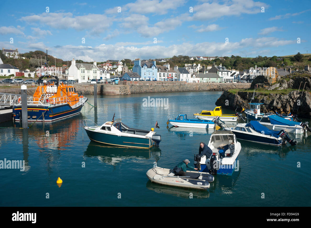 Lifeboat portpatrick hi-res stock photography and images - Alamy