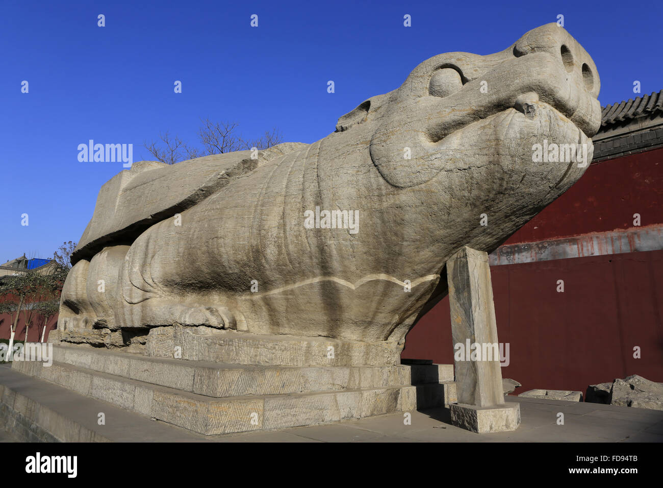 Pagoda Kaiyuan Temple Hebei Province Stock Photo - Alamy