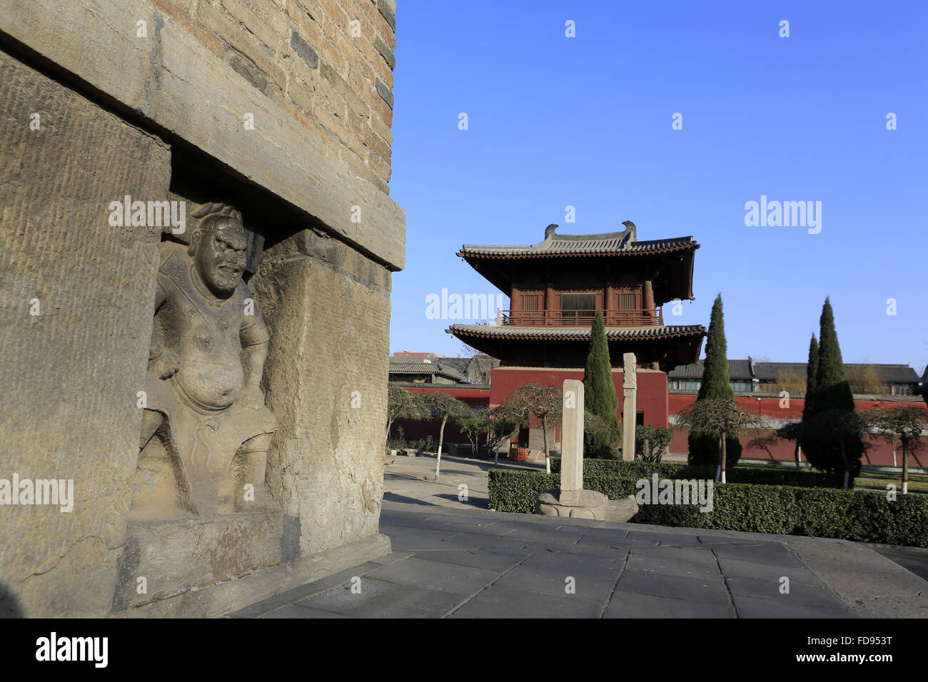 Pagoda Kaiyuan Temple Hebei Province Stock Photo - Alamy