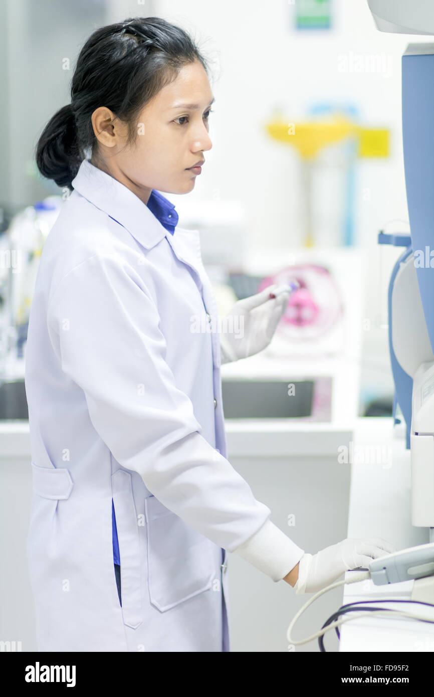 Hematology laboratory technician hi-res stock photography and images ...