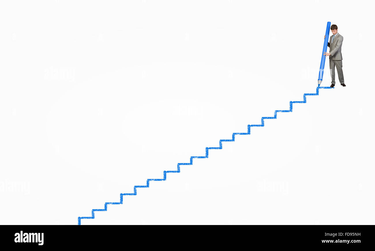 Pencil drawing of person Cut Out Stock Images & Pictures - Alamy