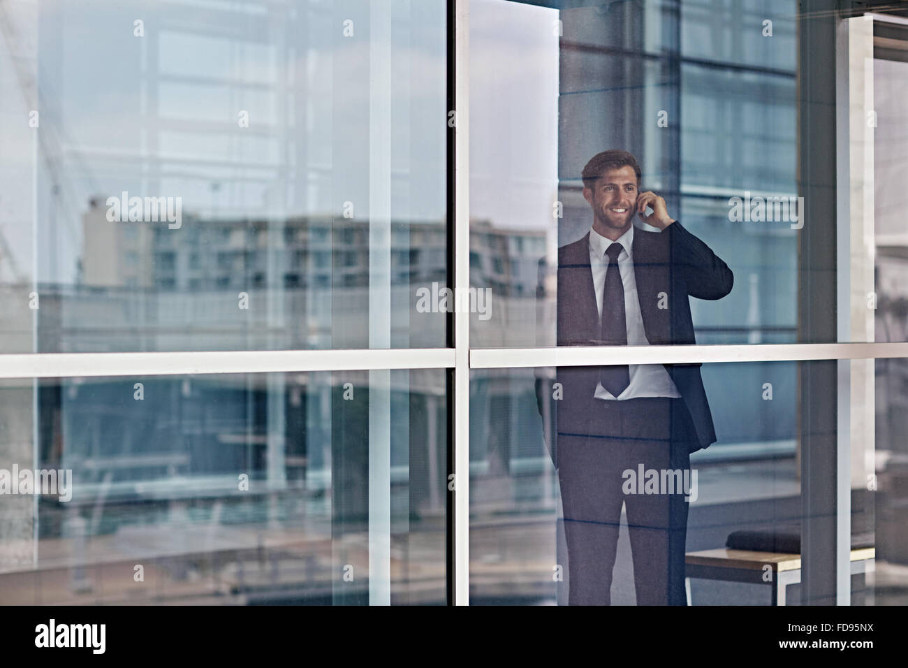 Arranging a conference call Stock Photo - Alamy