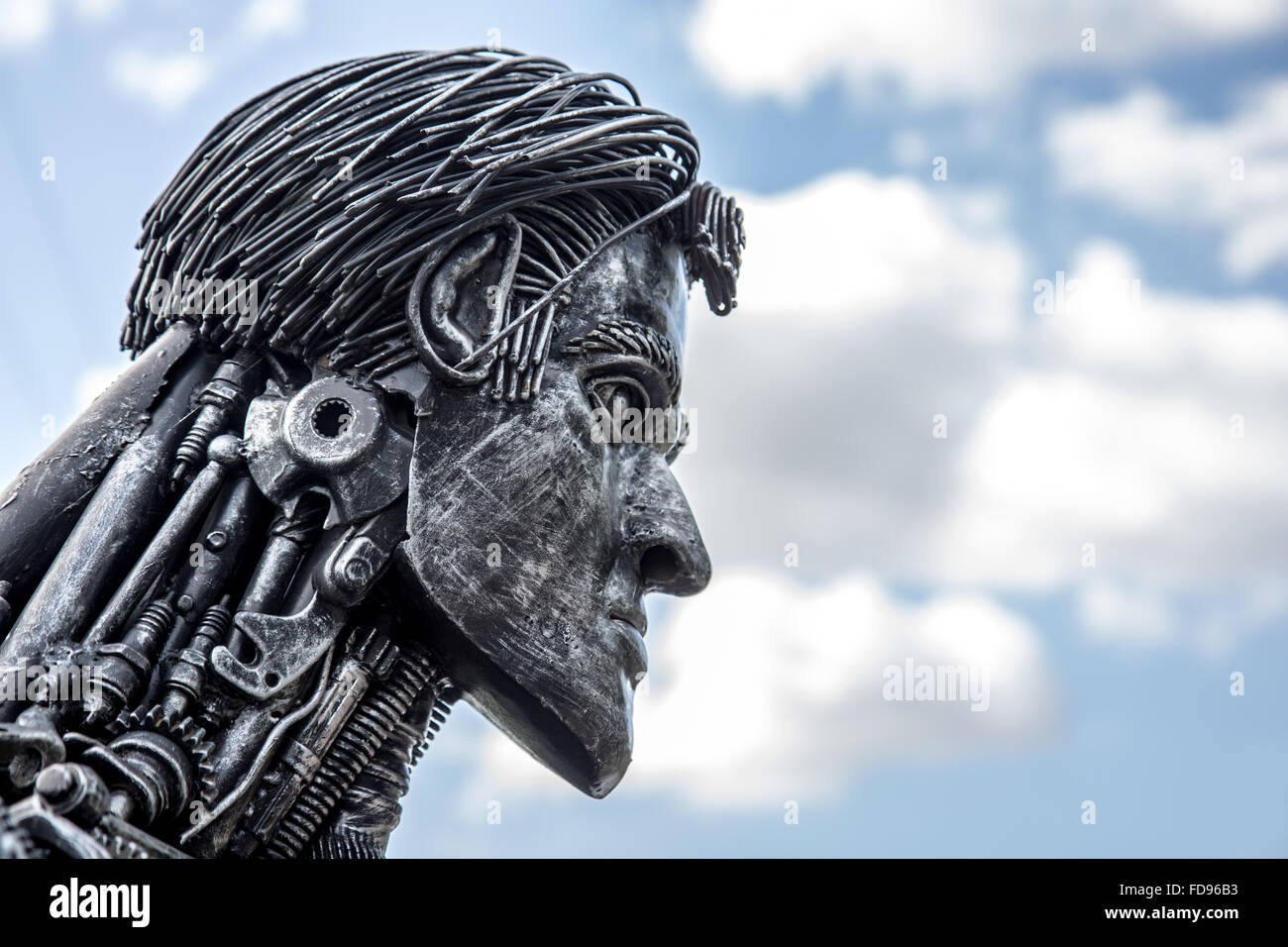 Steel man hi-res stock photography and images - Alamy