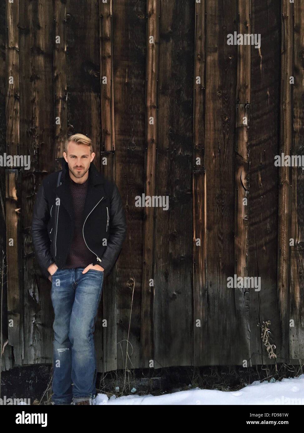 Full Portrait Of Young Man Standing High Resolution Stock Photography ...