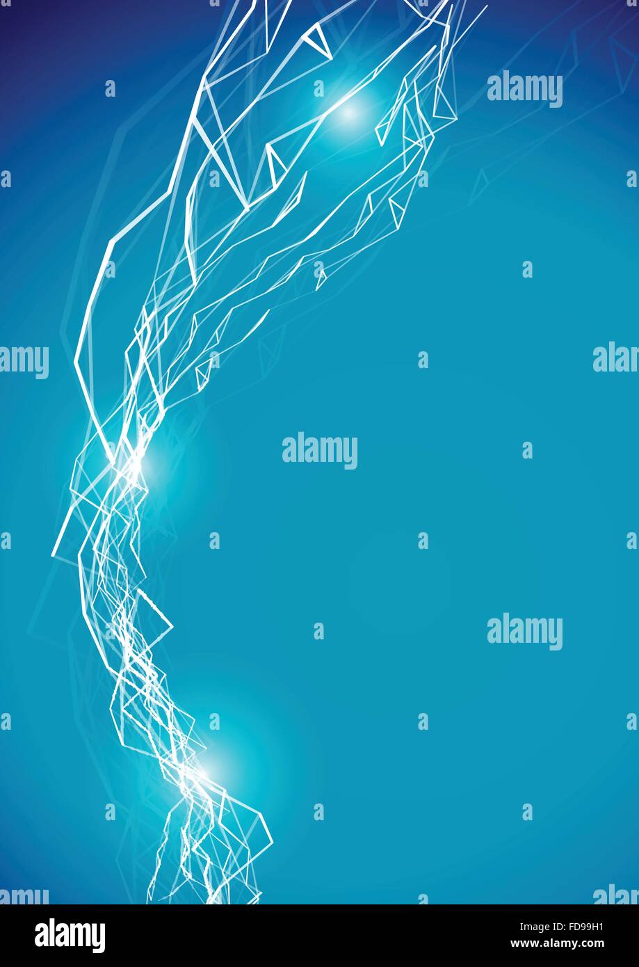 Science blue background Stock Vector Image & Art - Alamy