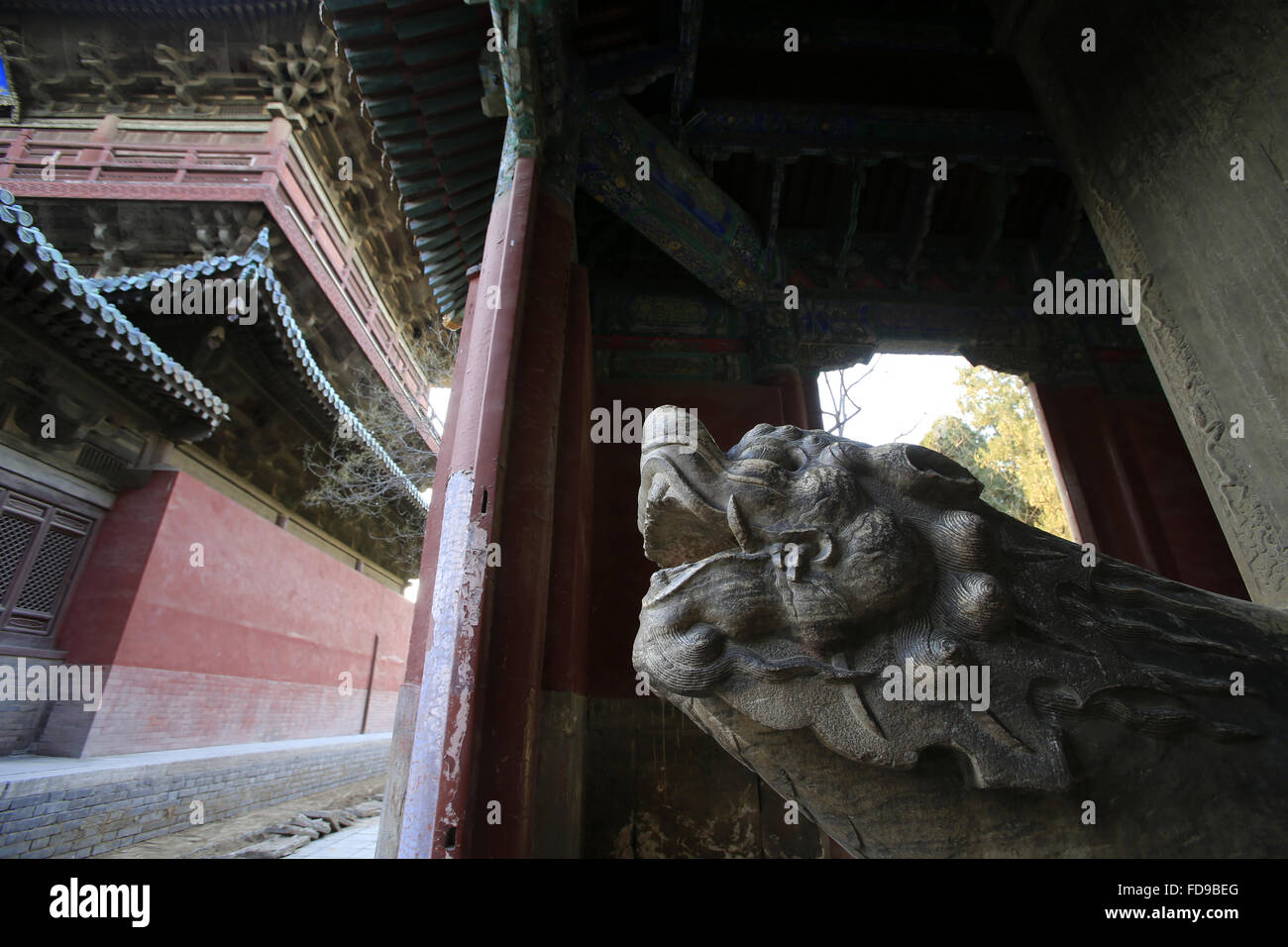 Pagoda Kaiyuan Temple Hebei Province Stock Photo - Alamy