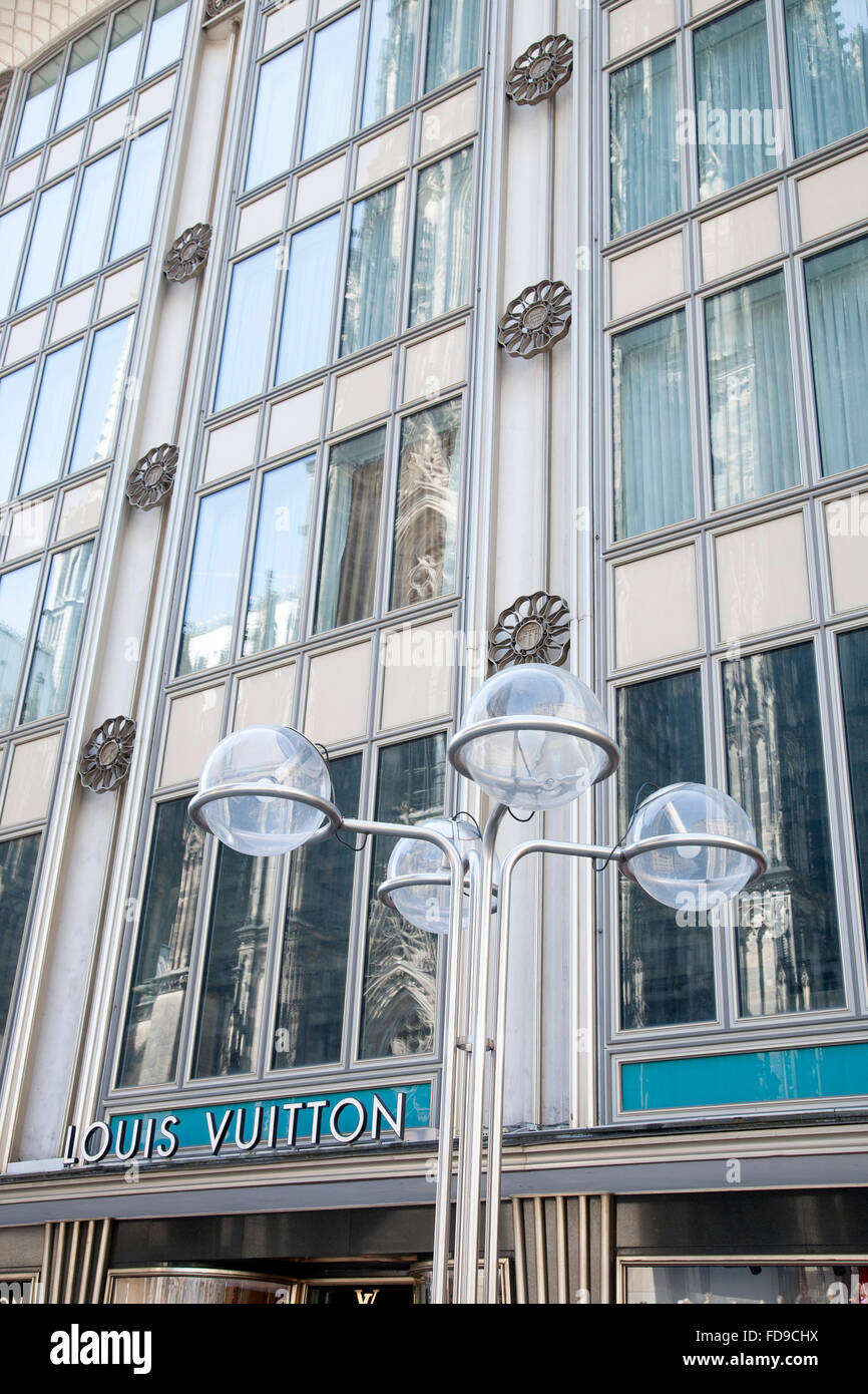 Louis Vuitton Shop; Cologne; Germany Stock Photo - Alamy