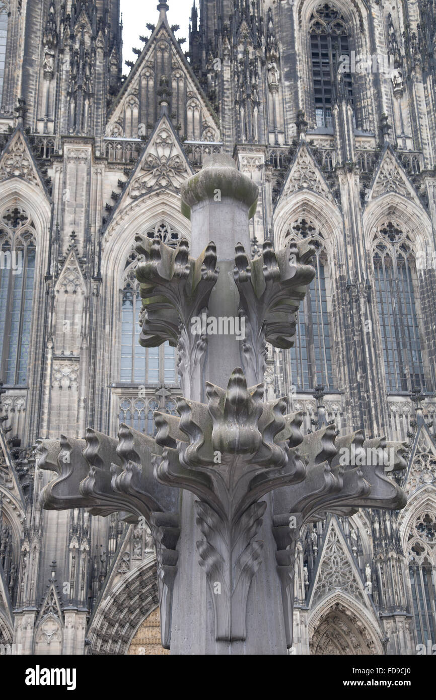 Model of Tower Finial, Cologne, Cathedral, Germany Stock Photo - Alamy