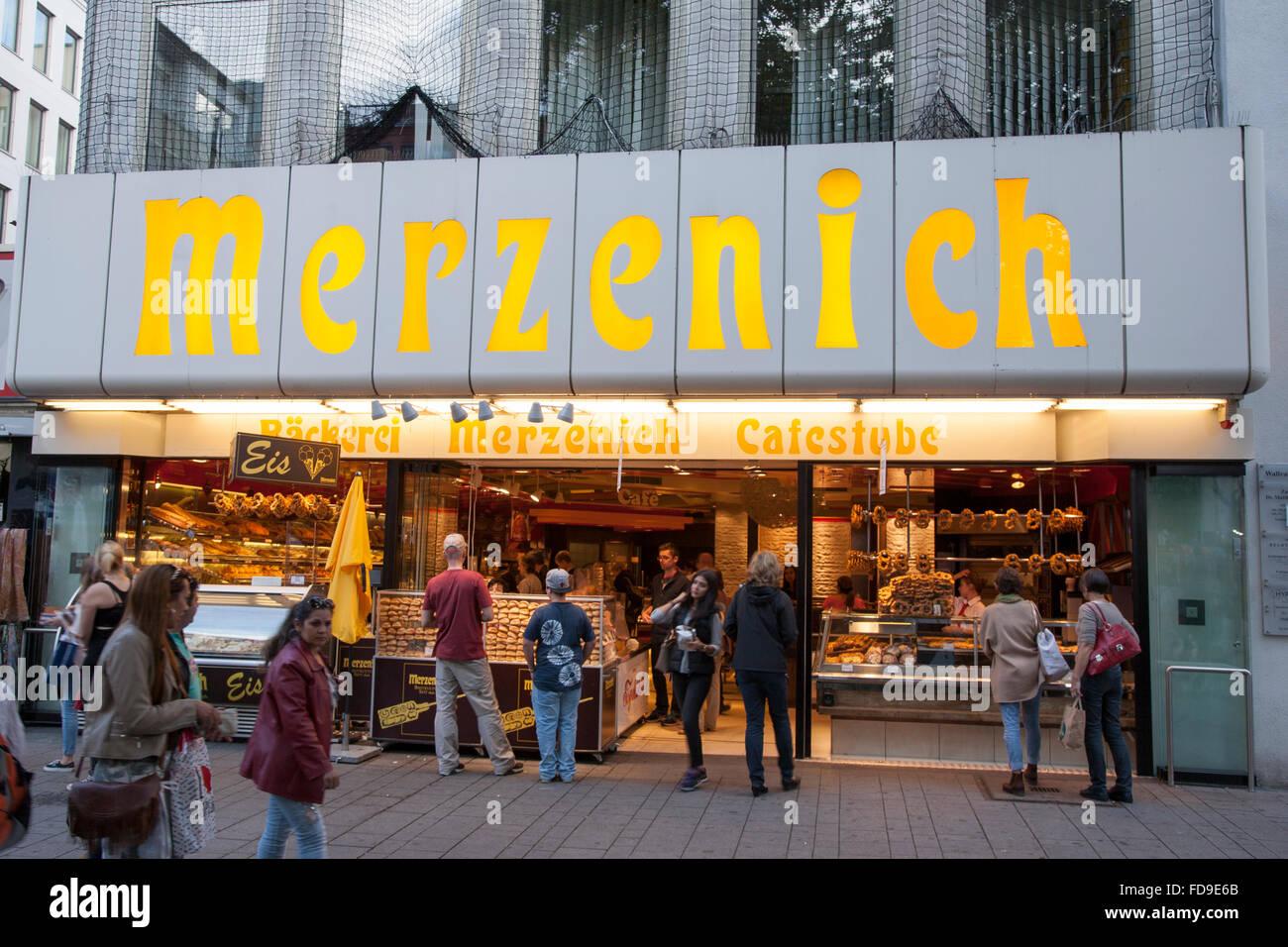 Merzenich Bakery Shop, Cologne; Germany Stock Photo - Alamy