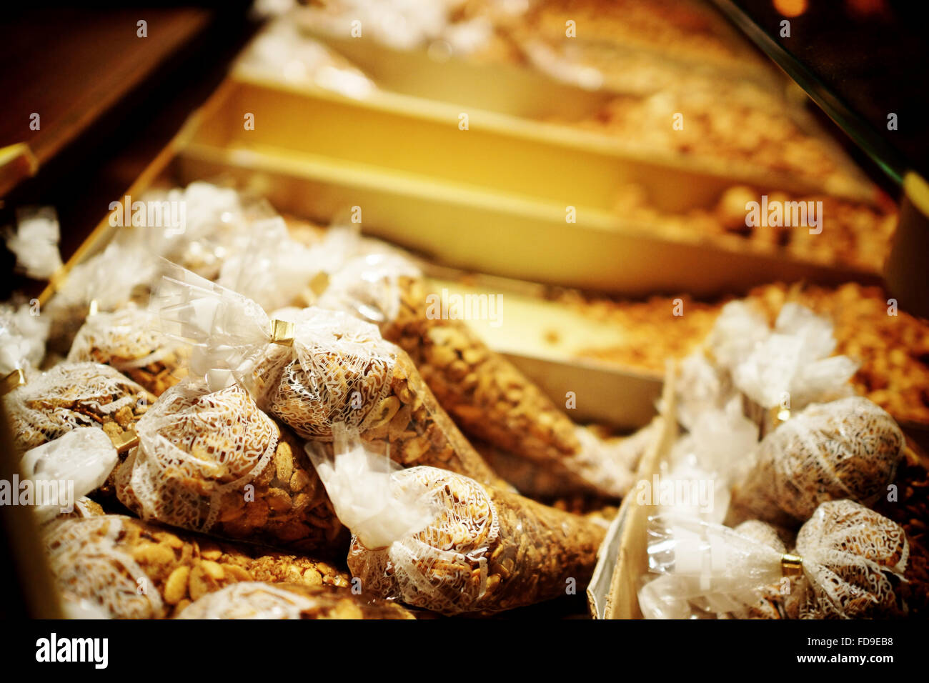 Bags of nuts hi-res stock photography and images - Alamy