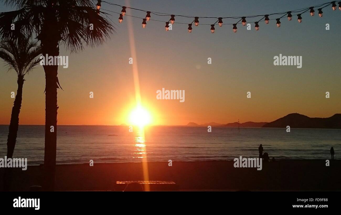 Lights beach hi-res stock photography and images - Alamy