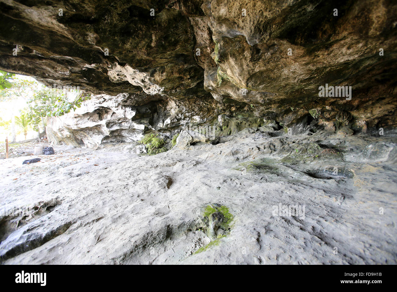 Cave Bahamas North America Stock Photo - Alamy