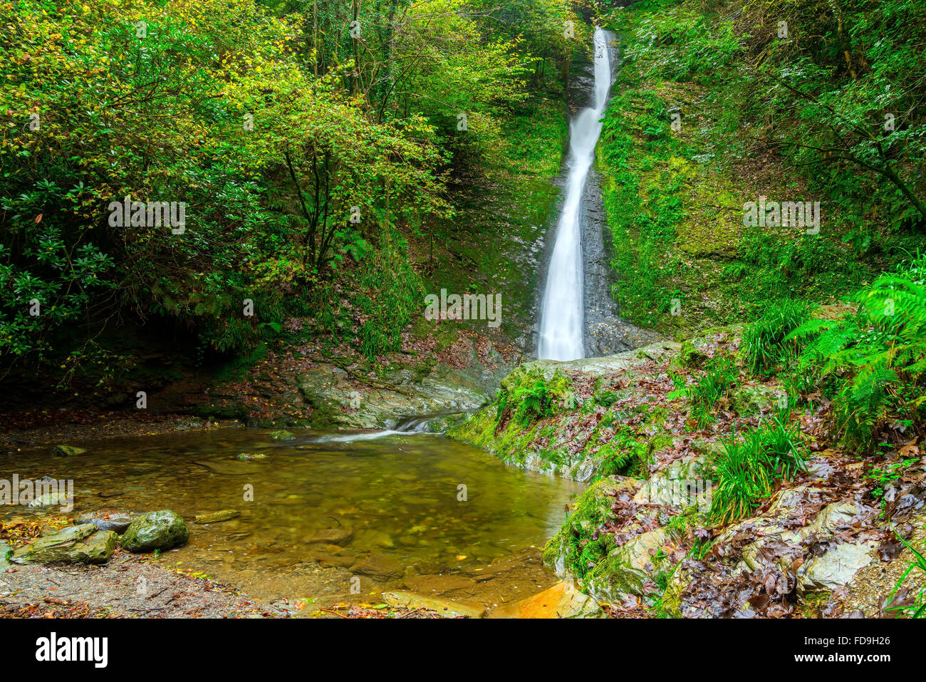 White lady waterfall hi-res stock photography and images - Alamy