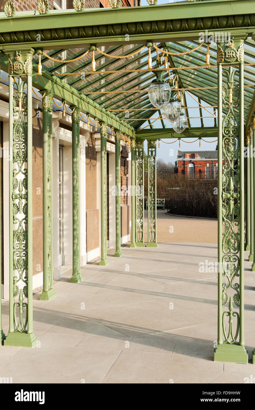Wrought iron canopy hi-res stock photography and images - Alamy
