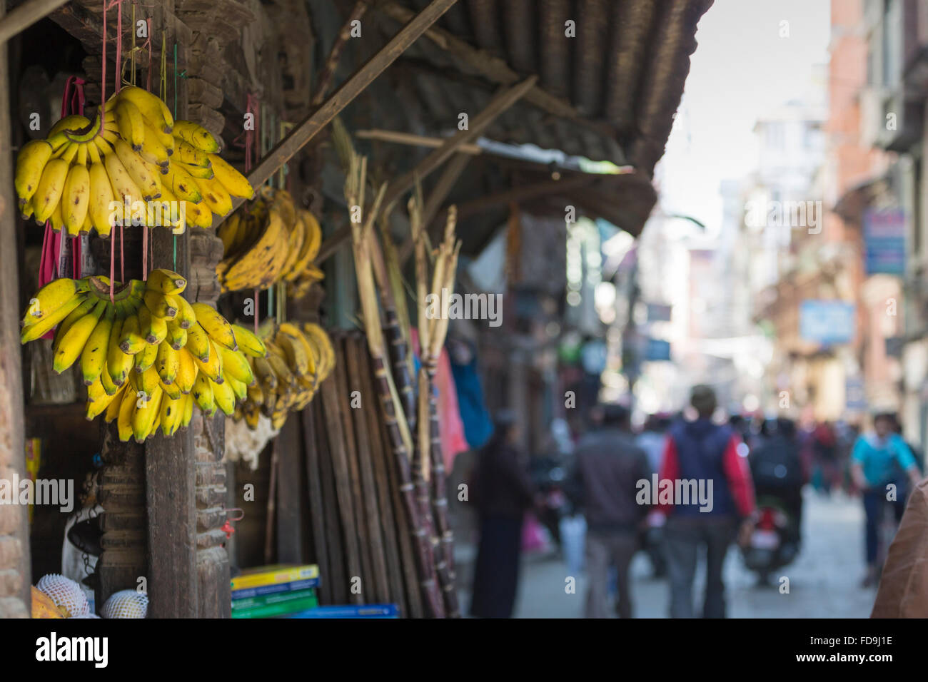 Nepalese fruit stall hi-res stock photography and images - Alamy