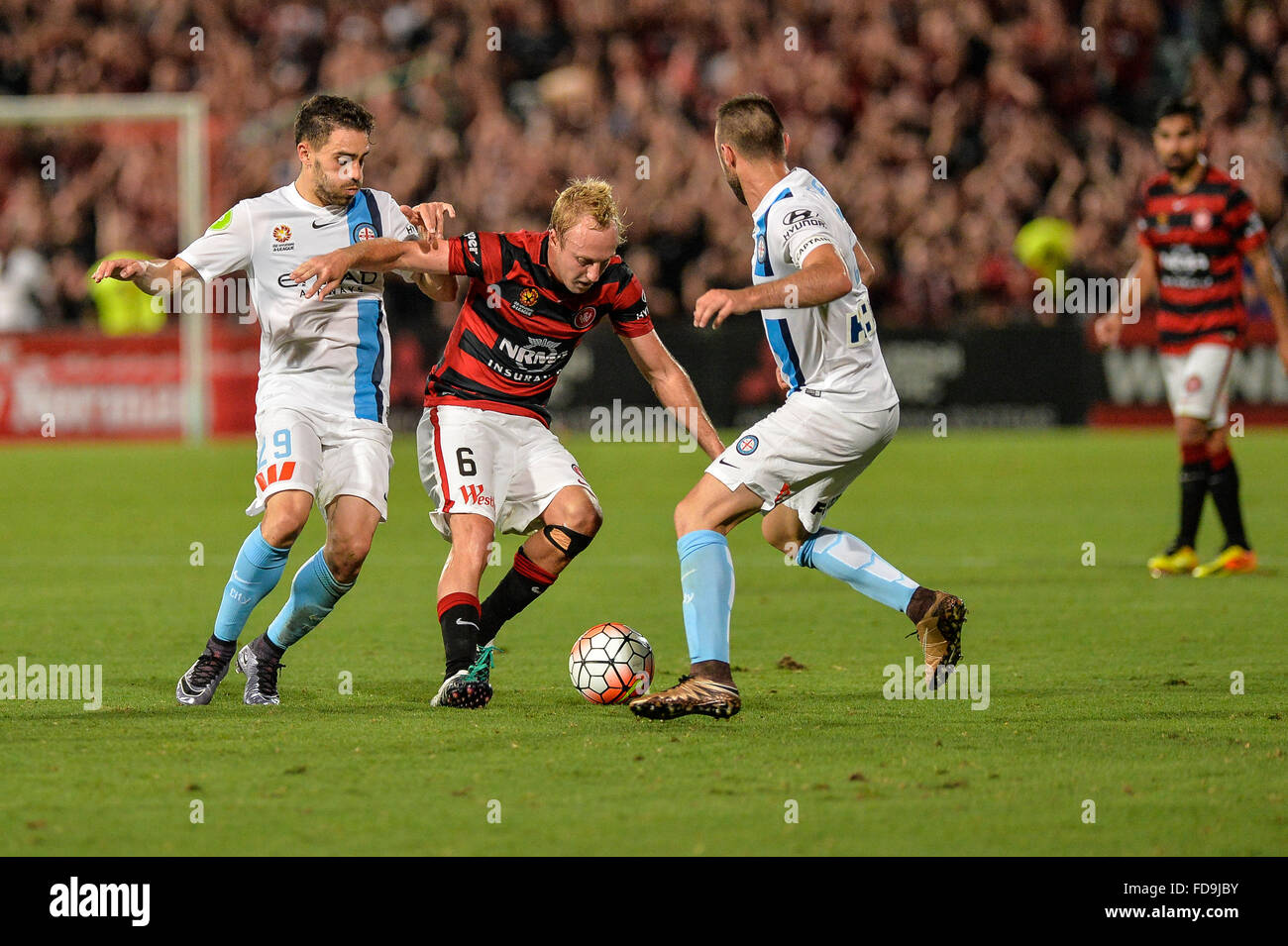 Pirtek Stadium, Parramatta, Australia. 29th Jan, 2016. Hyundai A-League ...
