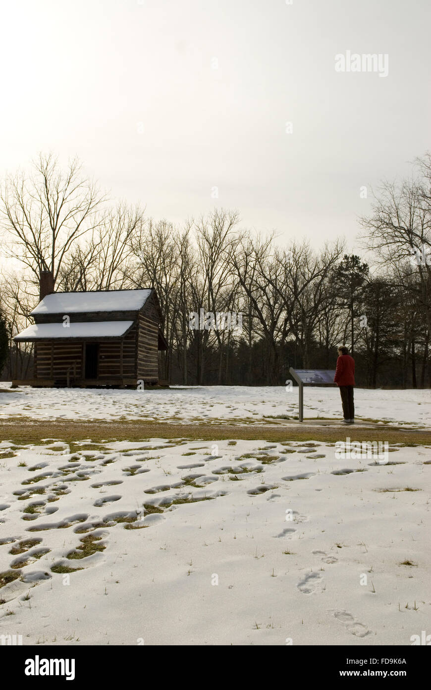 Robert Scruggs House Cowpens National Battlefield South Carolina USA ...