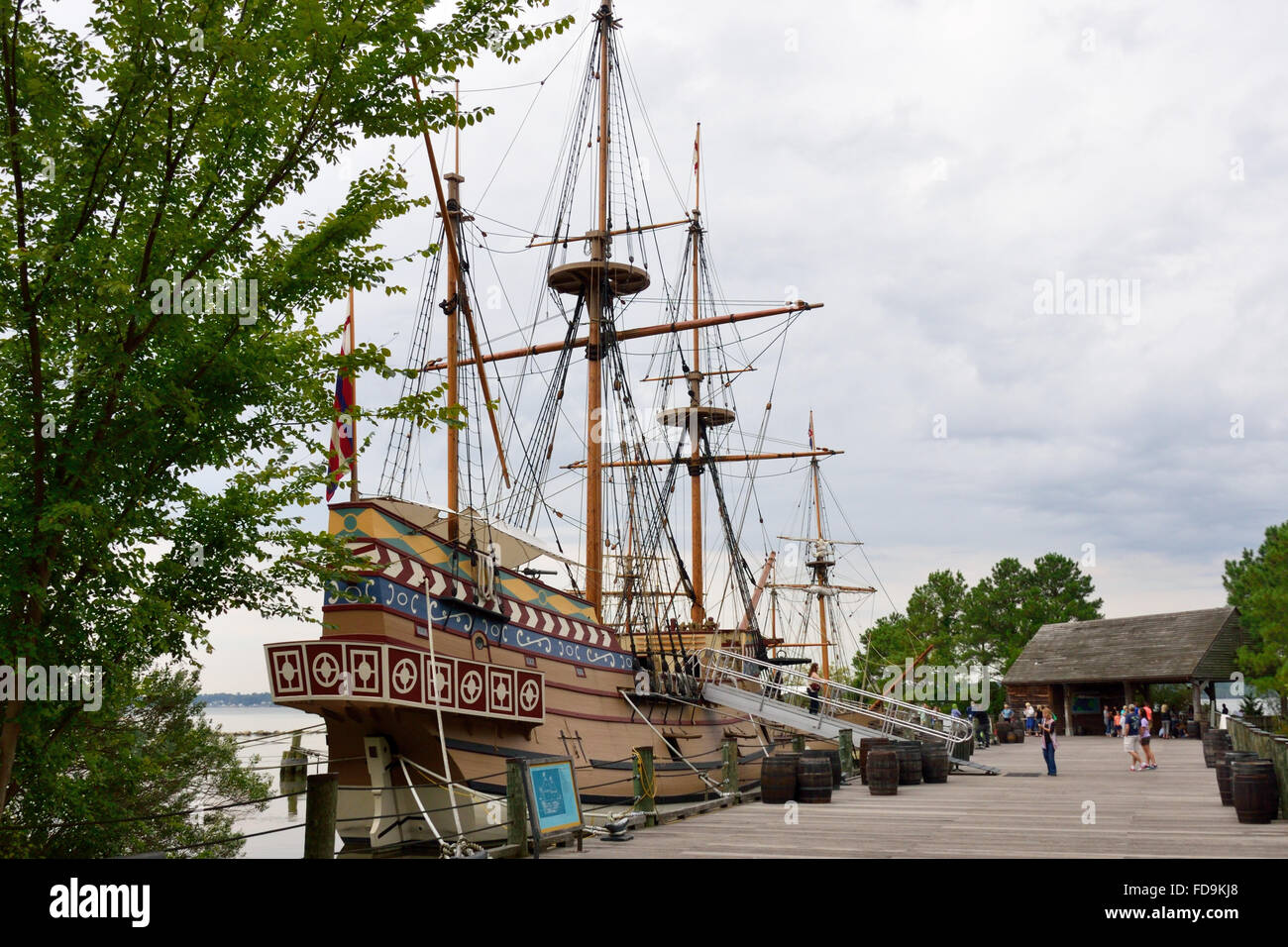 Jamestown settlement hi-res stock photography and images - Alamy