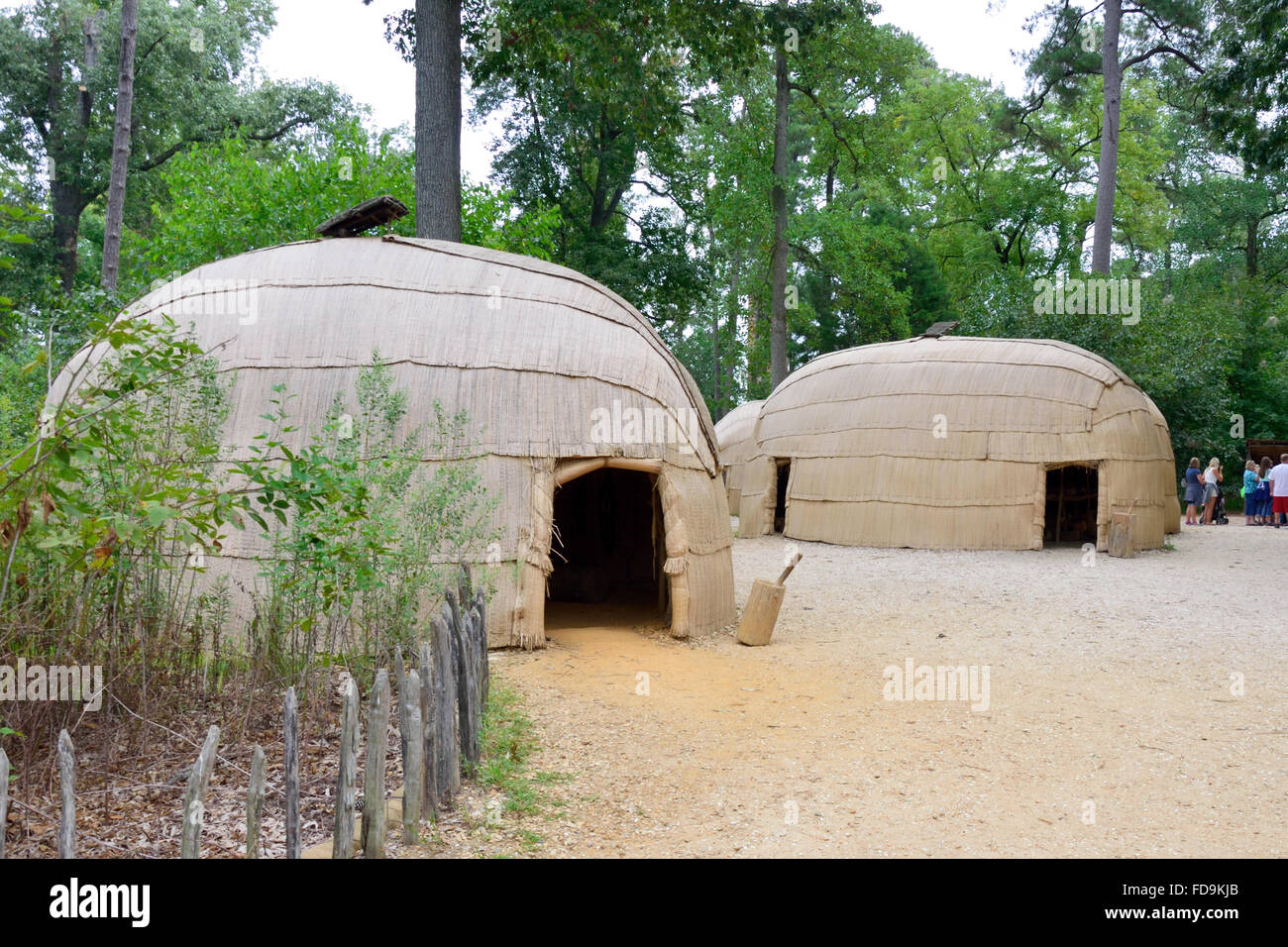 Powhatan village hi-res stock photography and images - Alamy