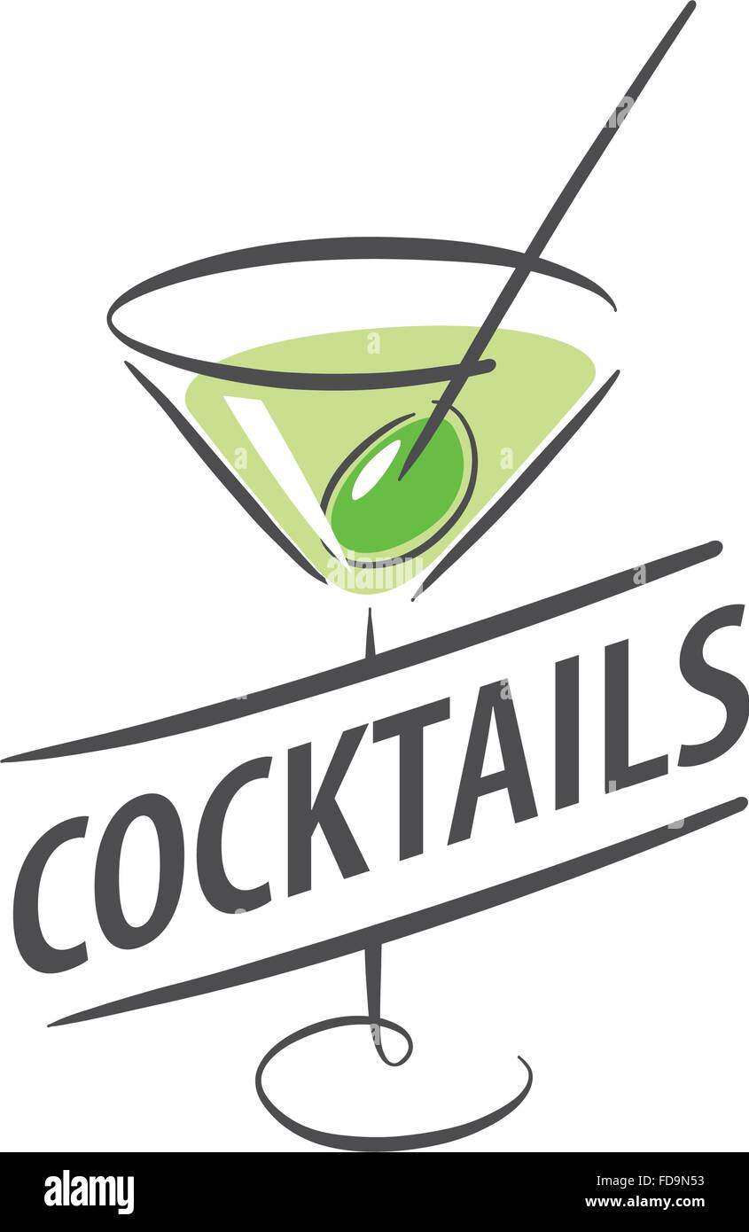 alcoholic cocktails logo Stock Vector Image & Art - Alamy