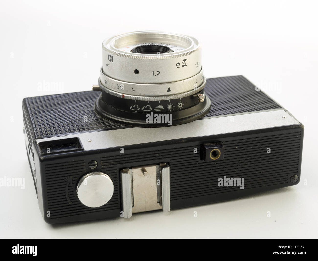 Vintage film camera.Retro camera on white background Stock Photo - Alamy