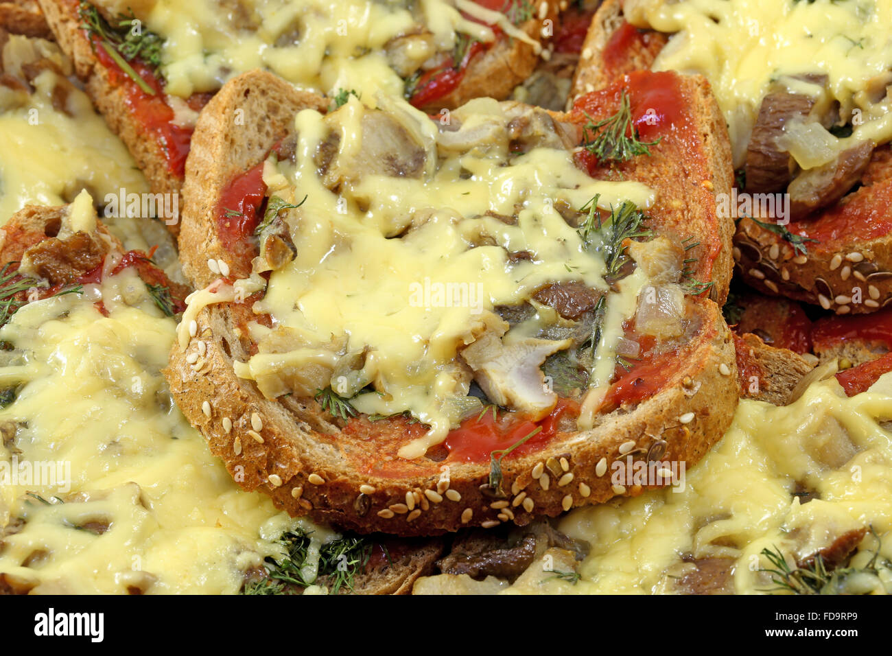 Beautiful delicious sandwich Stock Photo - Alamy