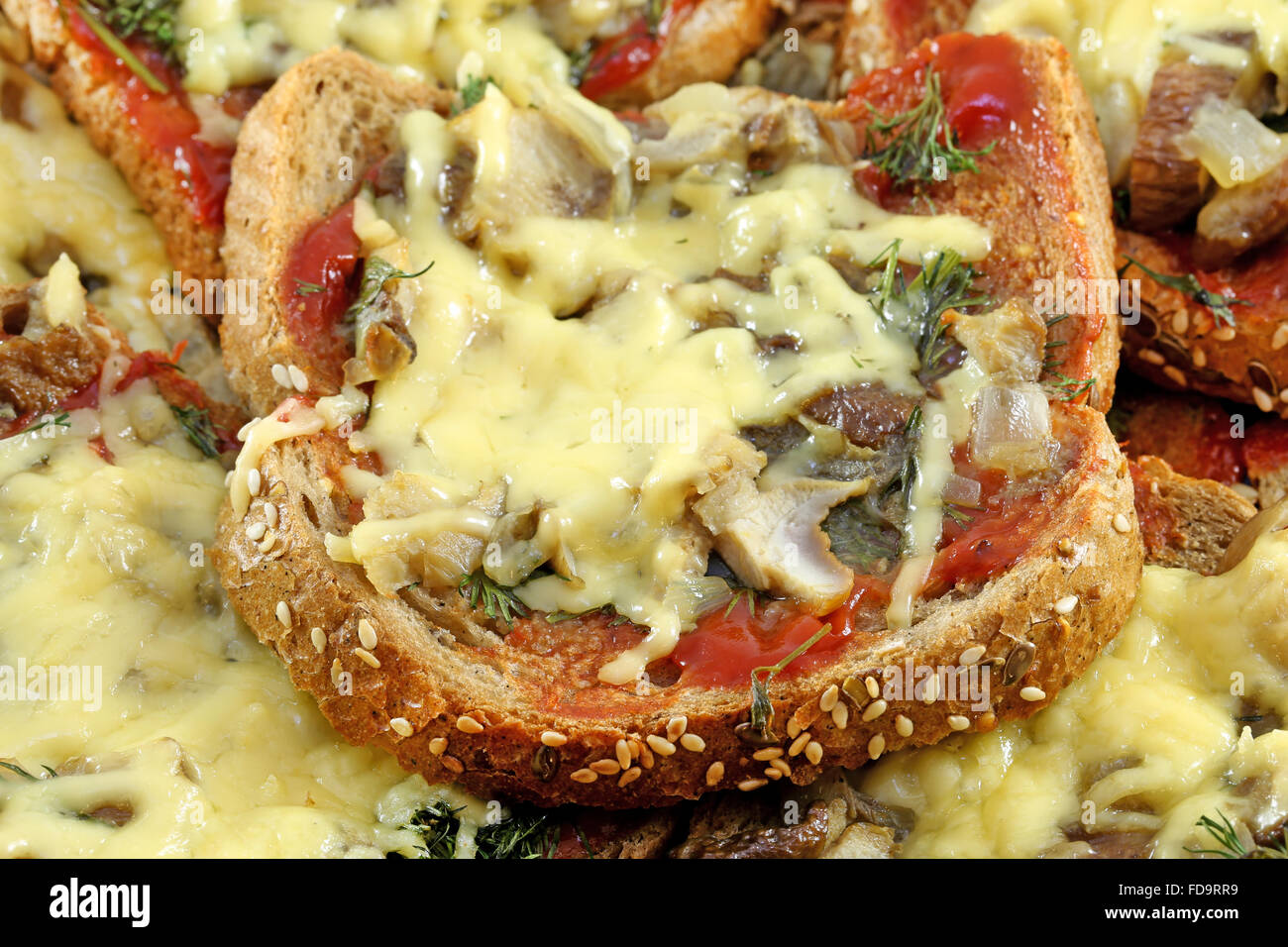 Beautiful delicious sandwich Stock Photo - Alamy